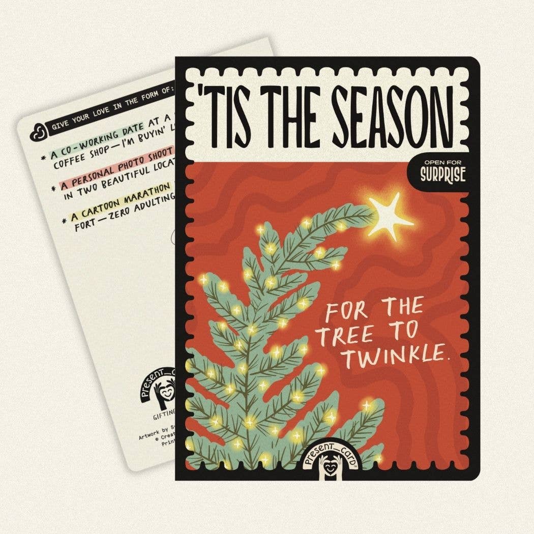 PresentCard™ | Tree to Twinkle - Magic Christmas Tree Card – Chirps ...