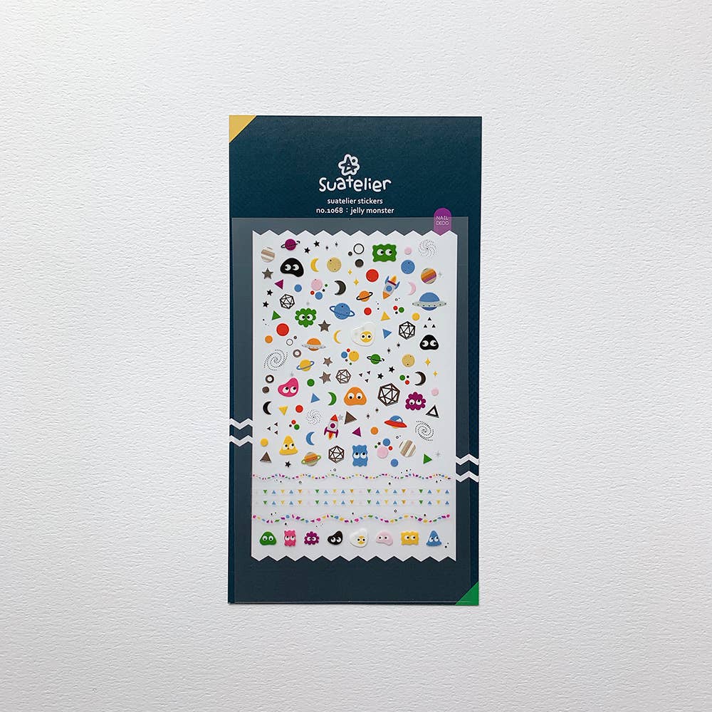 Jelly Monster - Sticker Sheet – Chirps & Cheers
